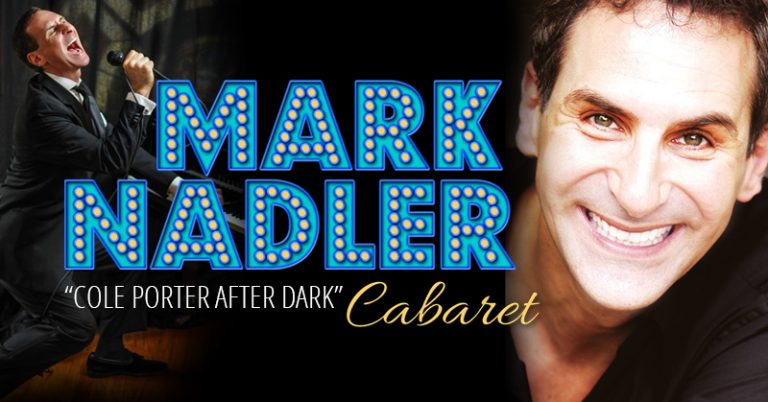 Stifel Center Welcomes New York Cabaret Artist Mark Nadler
